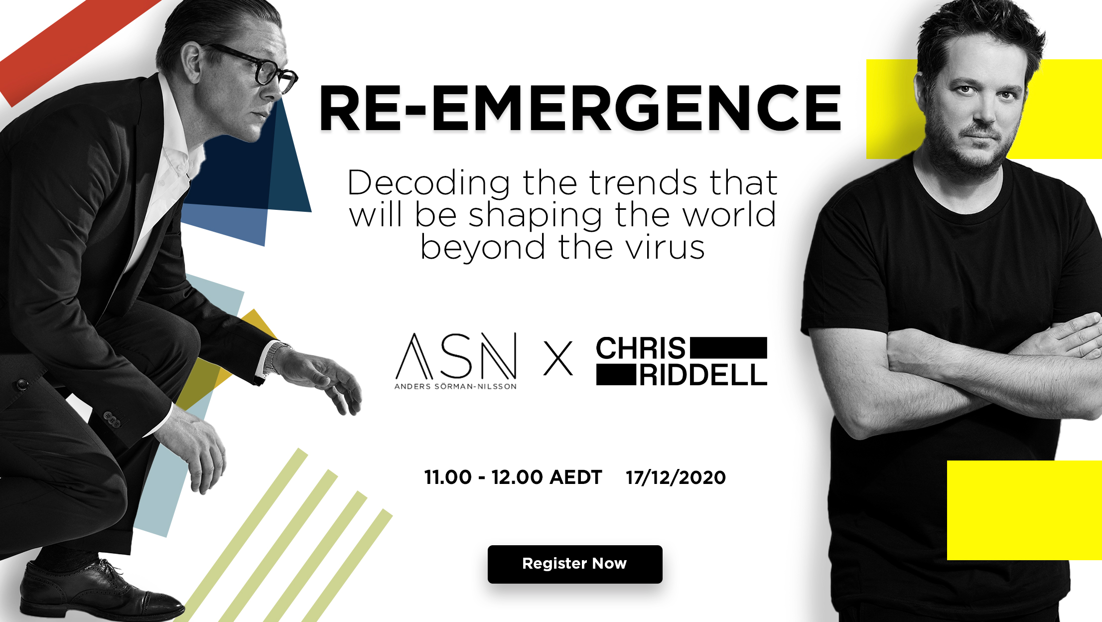 Webinar: Re-Emergence | Anders Sörman-Nilsson x Chris Riddell
